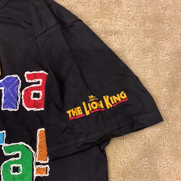 Disney | Tops | Lion King Hakuna Matata Disney Broadway Patchwork Tshirt | Poshmark